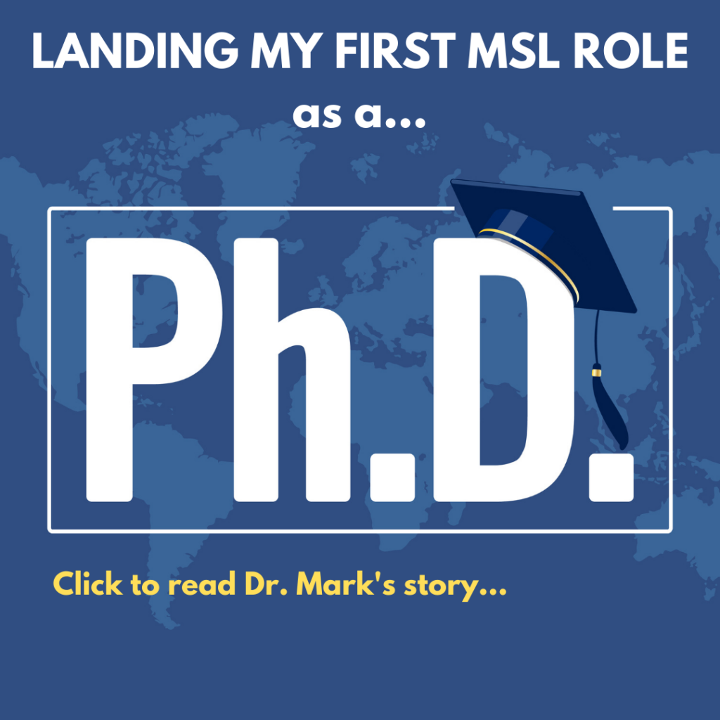 Medical Science Liaison - First Medical Science Liaison(MSL) Role